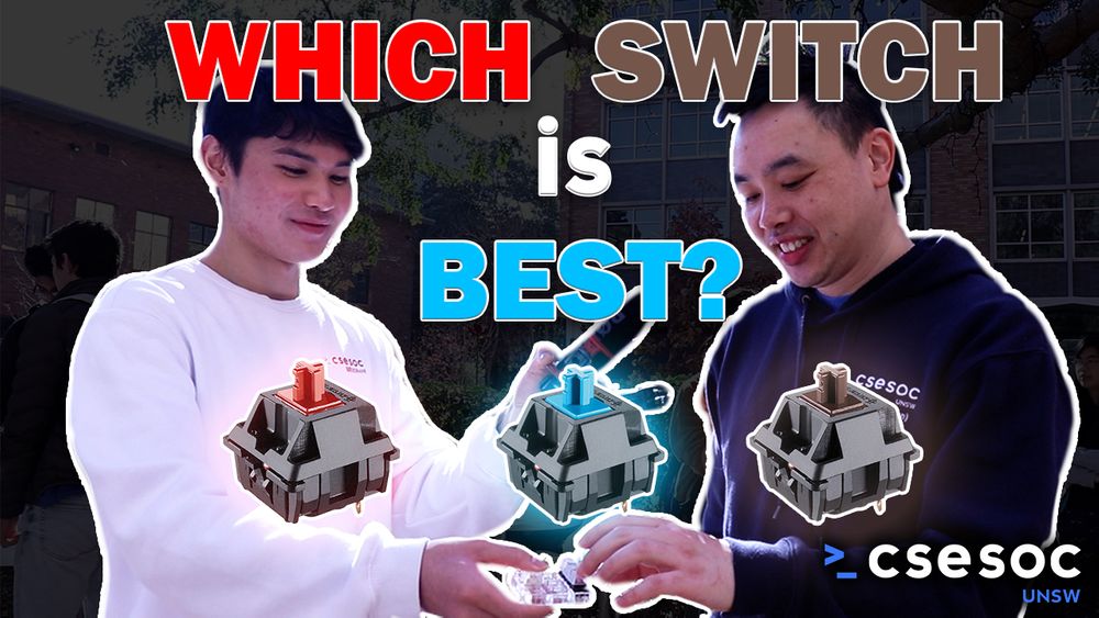 I asked Computer Science students to choose their favourite keyboard switch